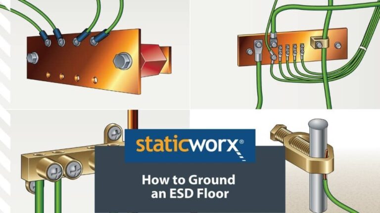 How to Ground an ESD Floor | Learning Center | StaticWorx