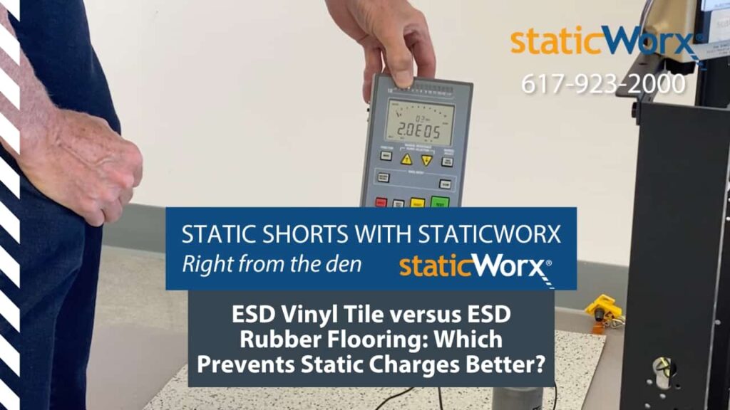 ESD Vinyl Tile versus ESD Rubber: Which Prevents Static Better?