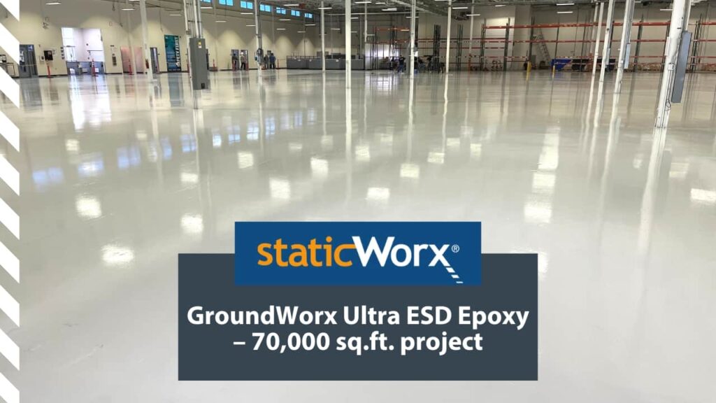 GroundWorx™ Ultra: High-performing ESD Coating | StaticWorx