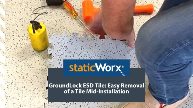 Video: Rapid Installation of GroundLock Interlocking ESD Tile