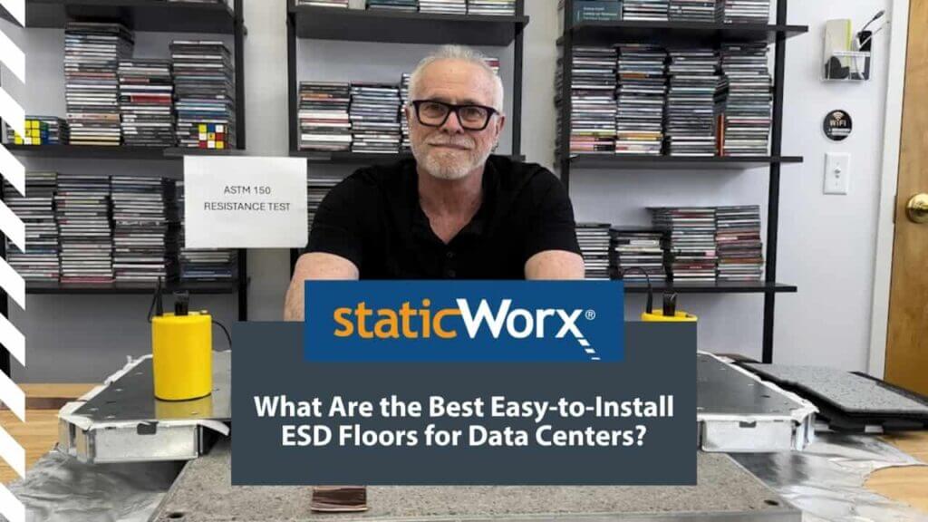 What Are the Best Easy-to-Install ESD Floors for Data Centers? | StaticWorx