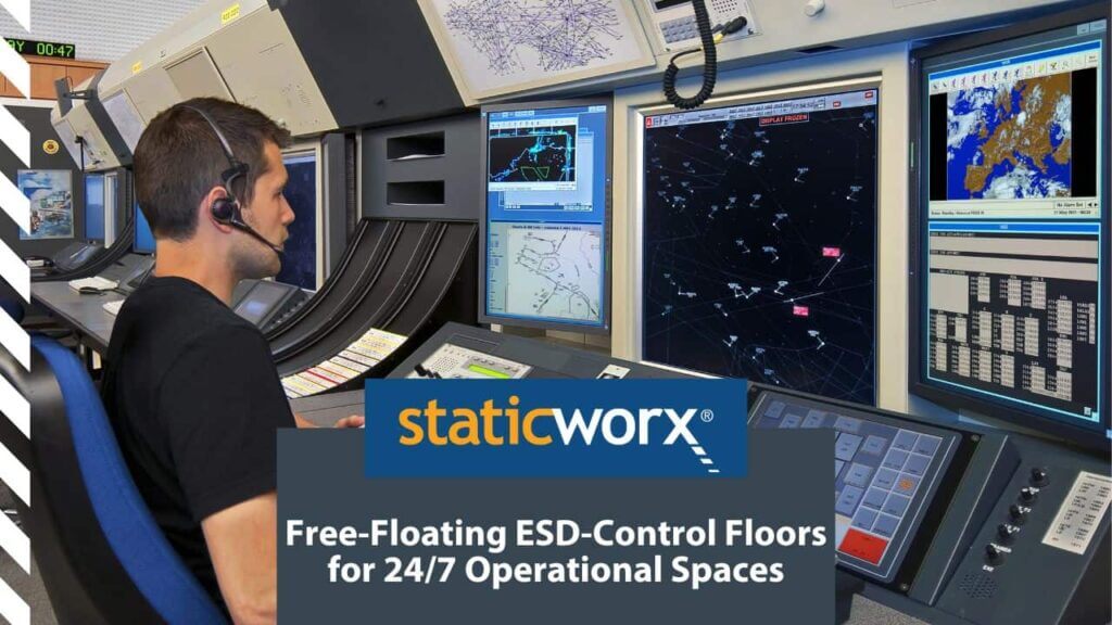 Free-Floating ESD-Control Floors for 24/7 Operational Spaces | StaticWorx